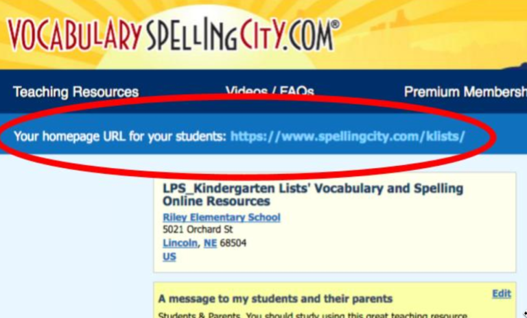 LPS Computing Services | Spelling City