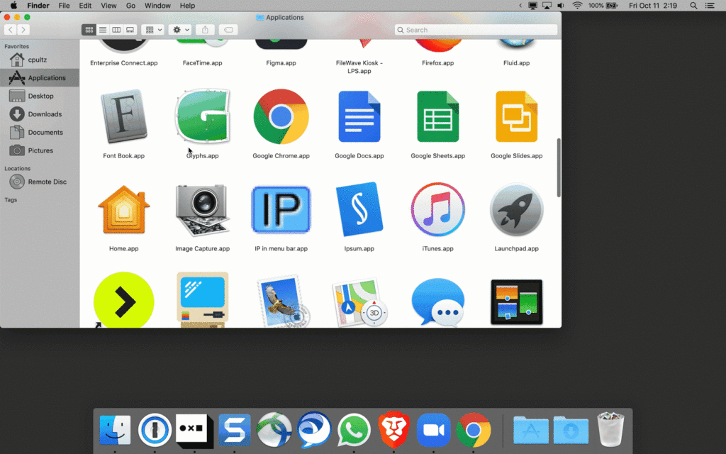 LPS Computing Services | macOS Dock Setup