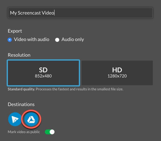 LPS Computing Services | Record Yourself Delivering a Screencast
