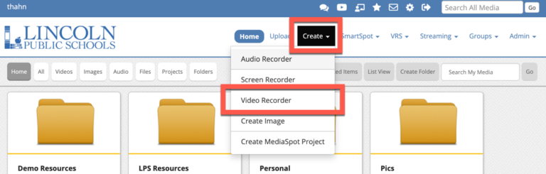 LPS Computing Services | Record Yourself