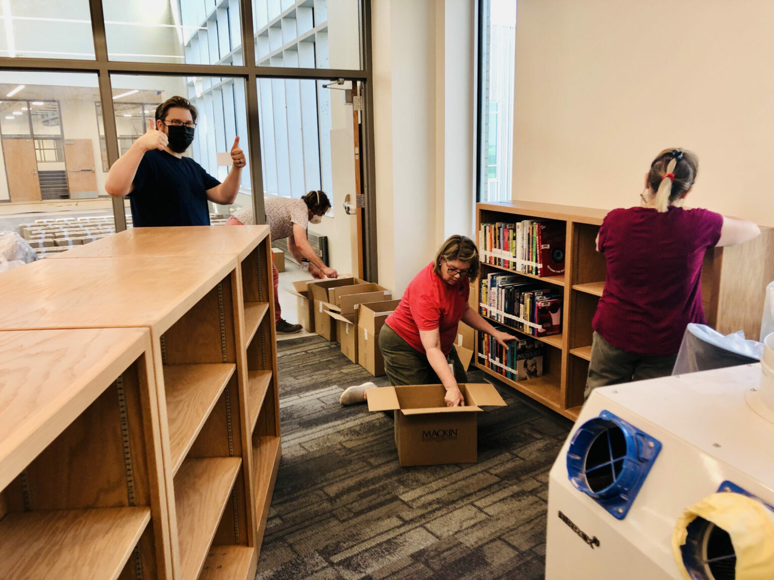 Moving Day – Lincoln Northwest High School Library