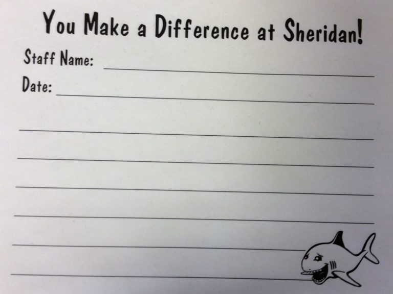 LPS Multi-Tiered Systems of Support for Behavior | Acknowledgement System